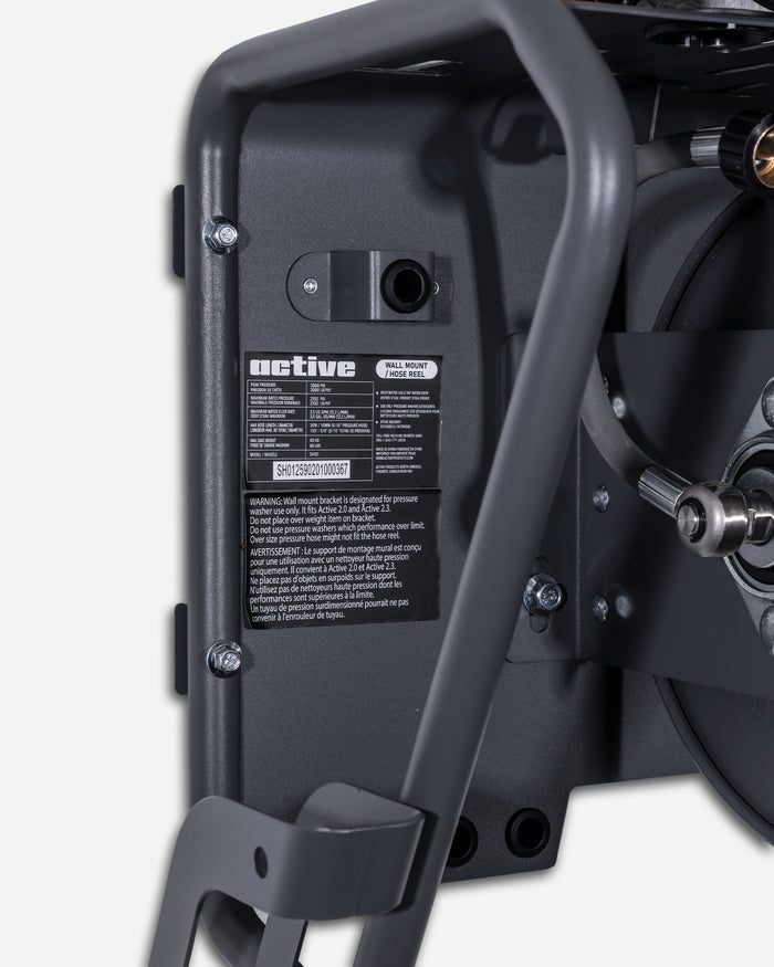 Adam's Active Hose Reel Wall Mount System