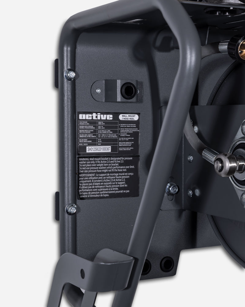 Adam's Active Hose Reel Wall Mount System