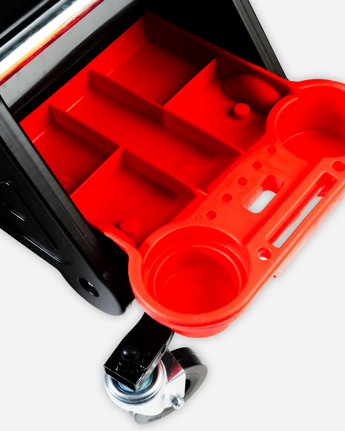 Adam's Polishes Creeper Detailing Seat With Storage | Compact Creeper
