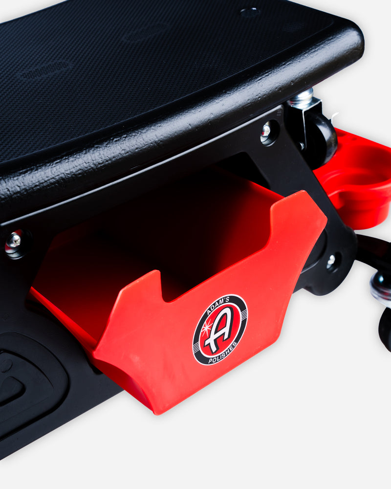 Adam's Polishes Creeper Detailing Seat With Storage | Compact Creeper