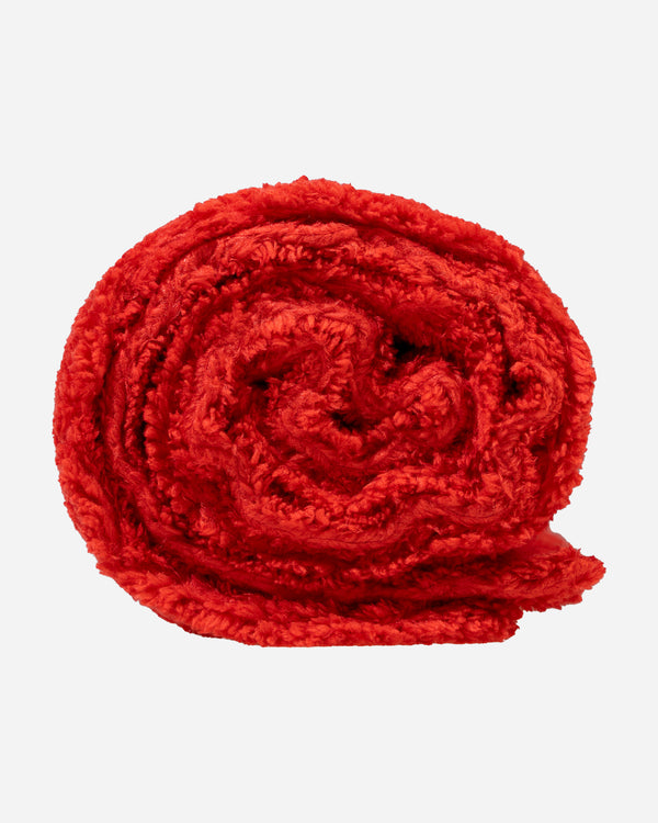 Adam's Borderless Red Lite Plush Towel