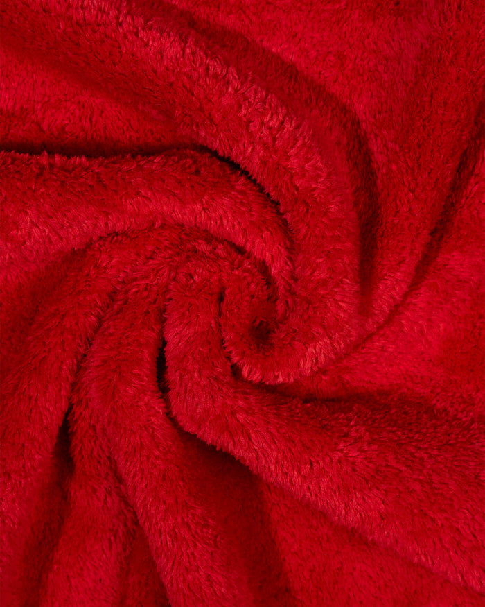 Adam's Borderless Red Lite Plush Towel