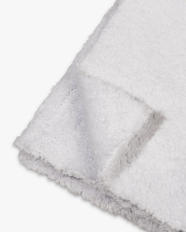 Adam's Borderless White Lite Plush Towel