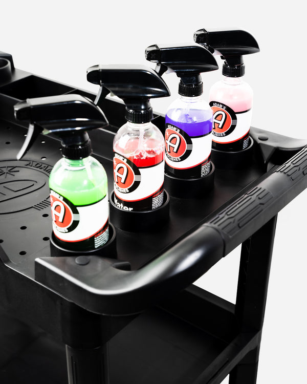 Adam's Premium Detailing Garage Rolling Cart