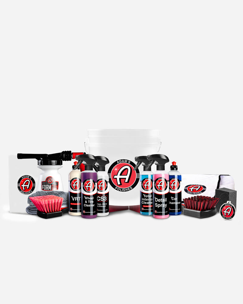 Adam's Polishes Essential Kit | Best Selling Car Care For Detailing