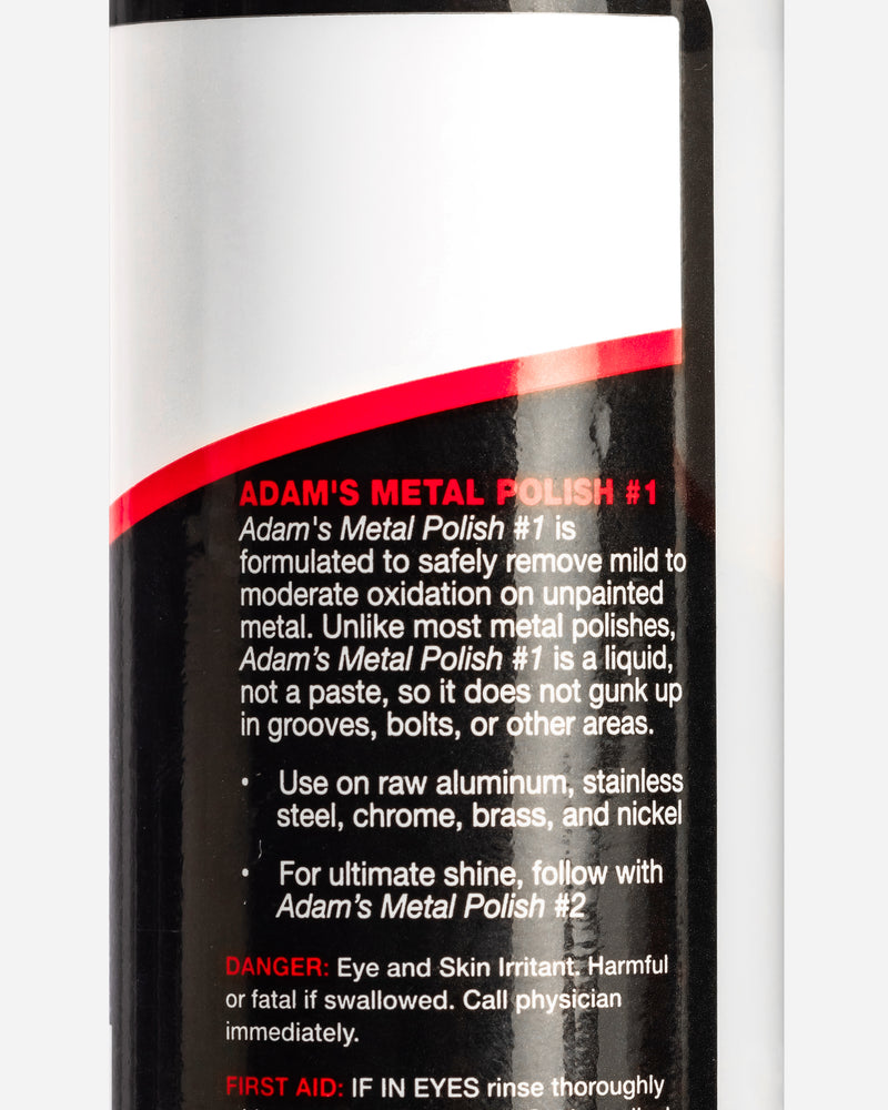 Adam's Polishes Metal Polishing | Polishing Compound | Auto Detail