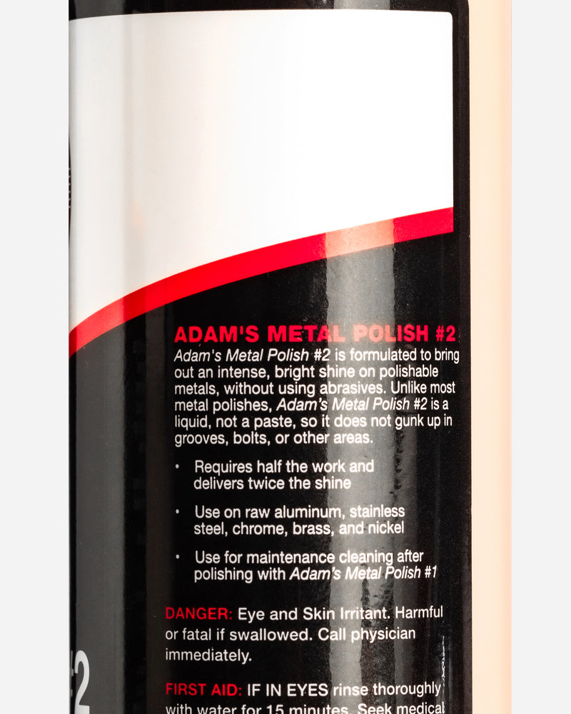 Adam's Polishes Metal Polishing Compound #2 | Auto Detail Products