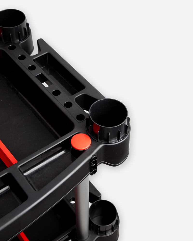 Adams Polishes Standard Detail Cart For Garage Storage | Mechanic Cart