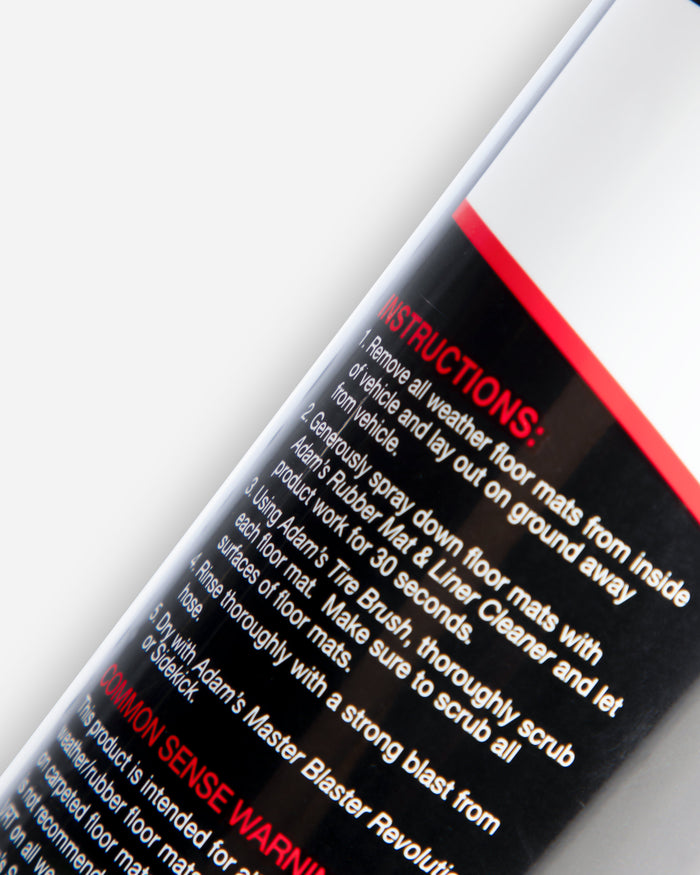 Adam's Rubber Mat & Liner Cleaner