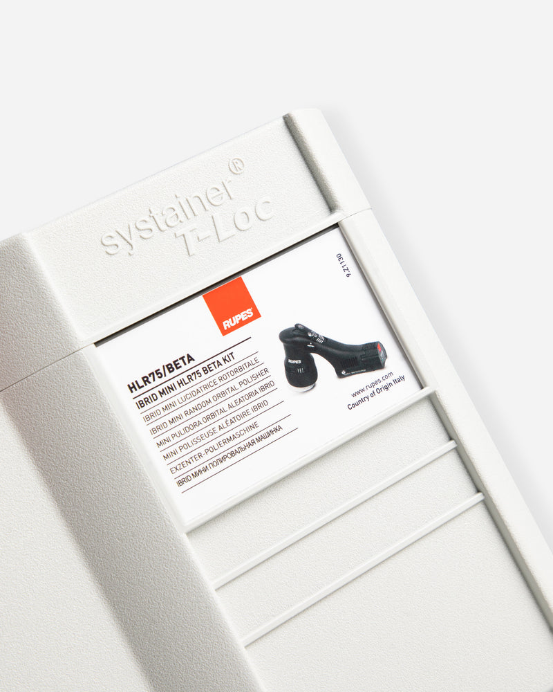 RUPES HLR75 iBRID MINI Polisher Kit