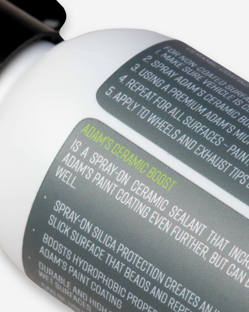 Adam's Ceramic Boost | SiO2 Infused Spray Sealant