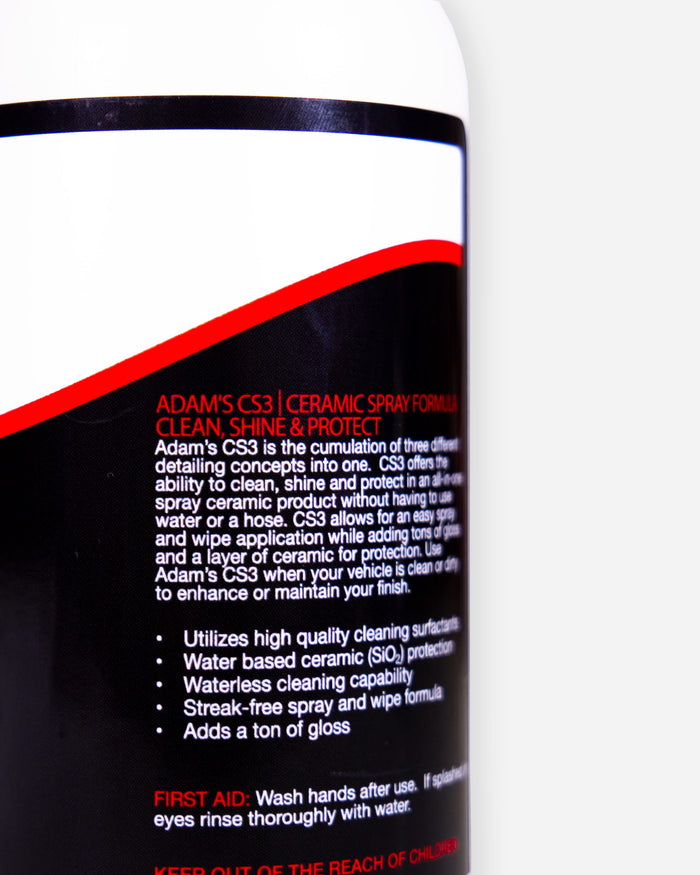Adam's CS3 Gallon With Free 12oz