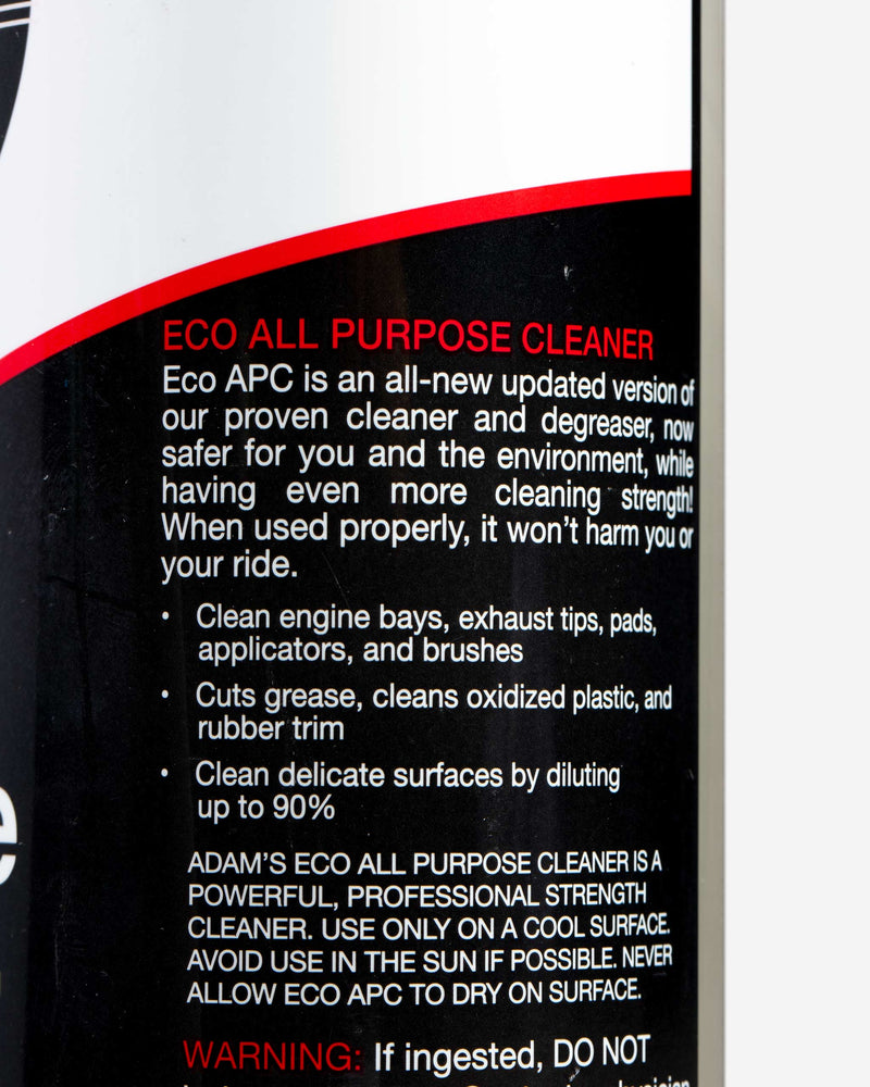 Adam's Eco All Purpose Cleaner For Cars | Eco-Friendly Car Degreaser