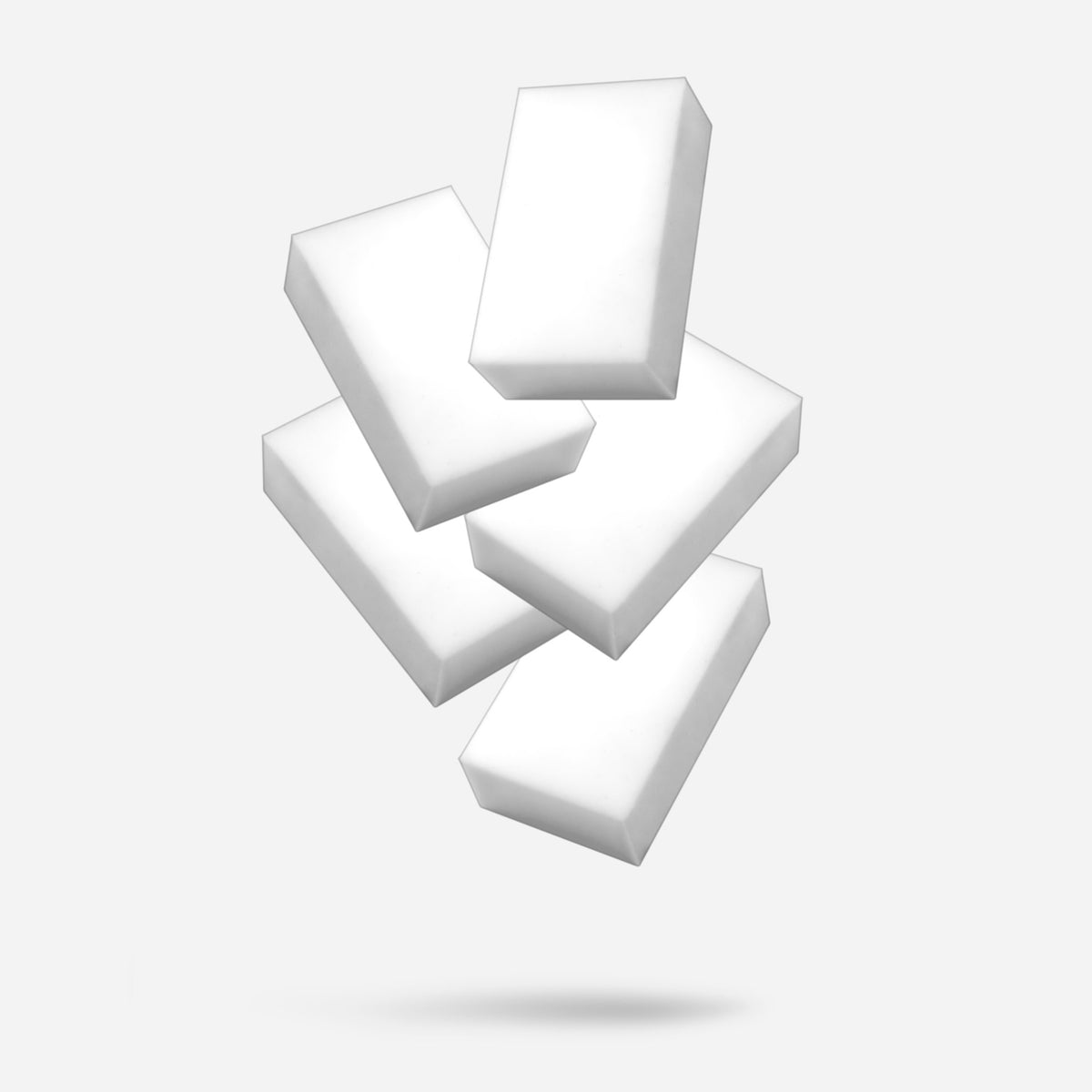 white erasers cleaning