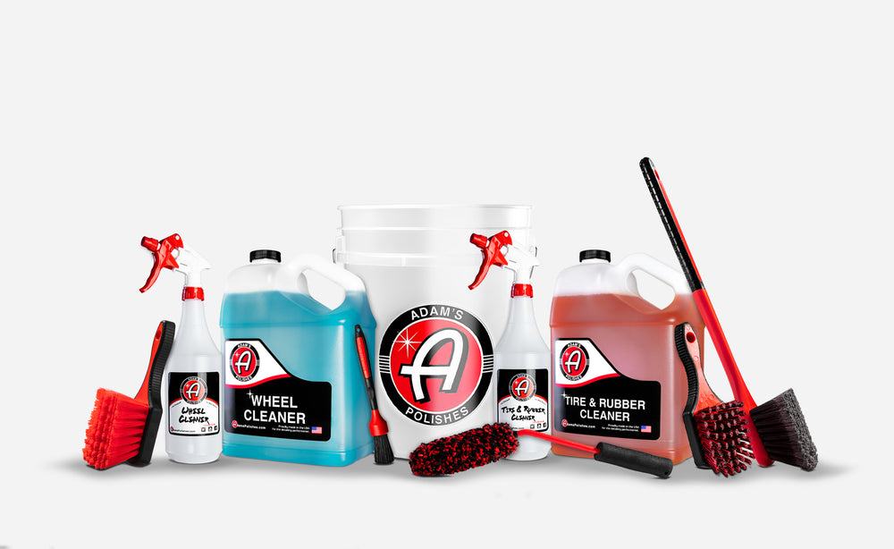 Adam's Wheel & Tire Cleaner Trio - Adam's Polishes