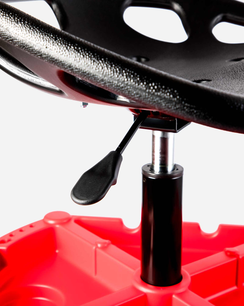 Adam's Polishes Detailing Stool | Garage Ajdustable Tractor Seat