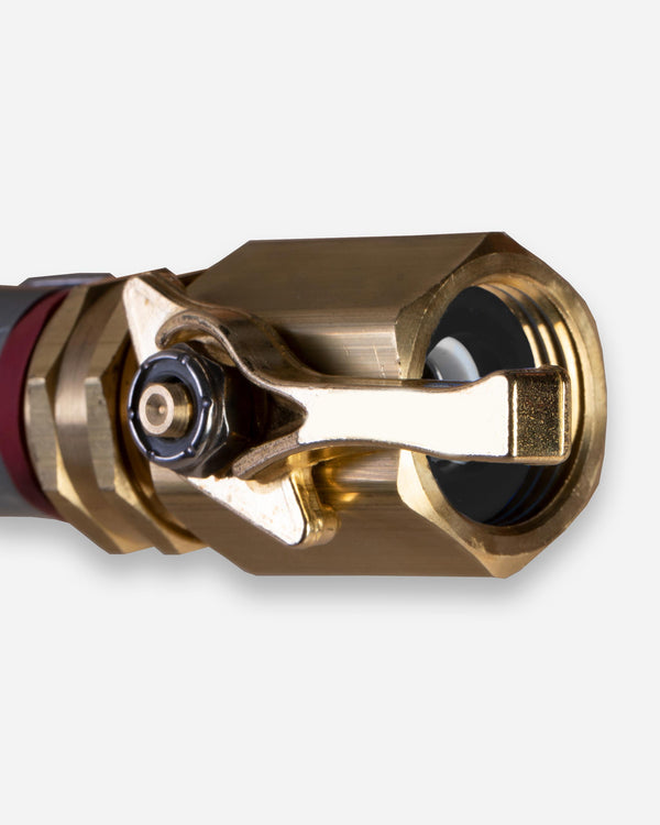 Adam's Polishes Shut Off Value For Garden Hose and Nozzle