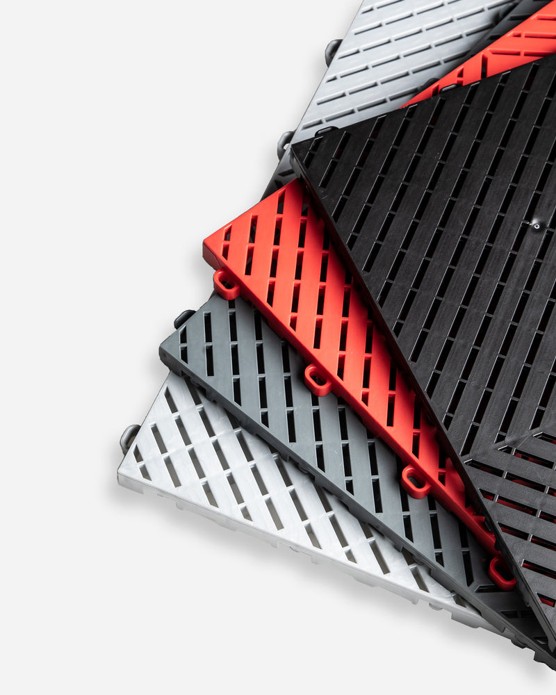 Swisstrax Ribtrax Smooth PRO Garage Floor Tile