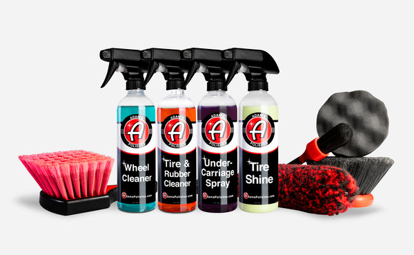 Adam's Ultimate Wheel and Tire Kit | Wheel Cleaning Kit