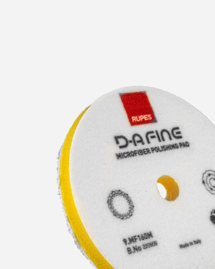 RUPES D-A Fine Microfiber Yellow Pad